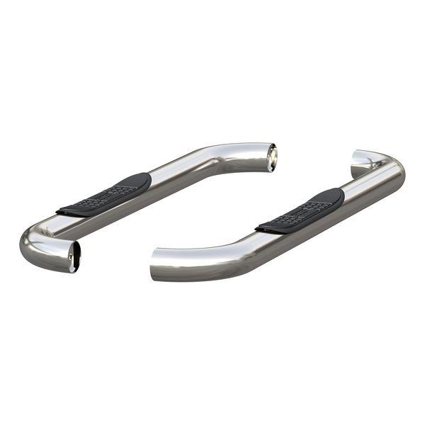 ARIES 3" POLISHED STAINLESS ROUND RUNNING BOARDS | 09-18 RAM 1500/2500 ...
